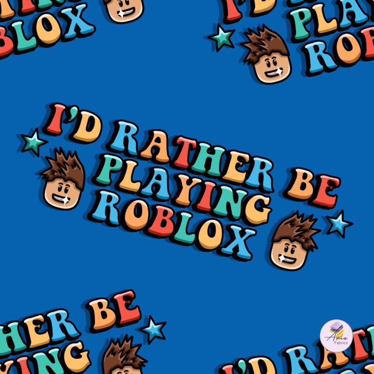 Preorder Roblox – Avie Fabrics